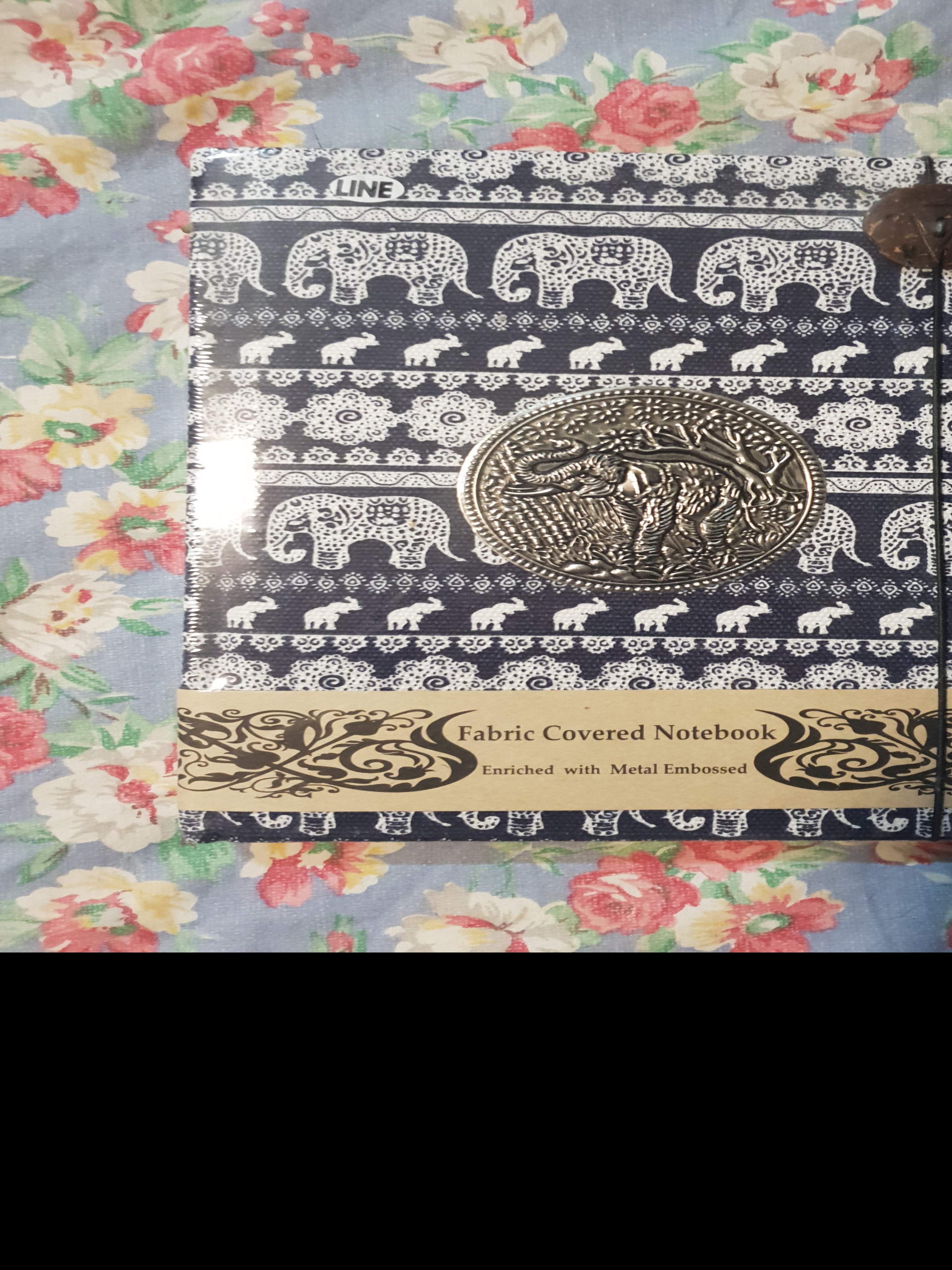 Fabric covered notebook, Hobbies & Toys, Stationery & Craft, Stationery ...