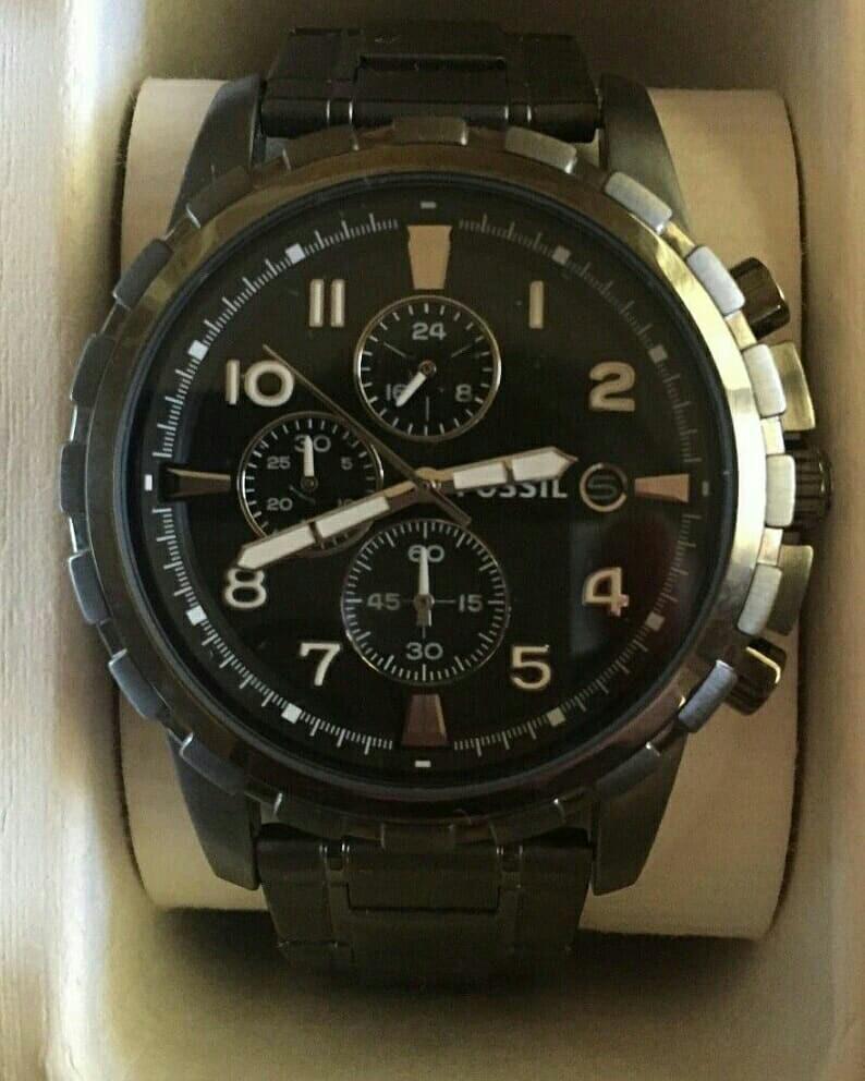 Fossil Men's FS4721 Watch, Men's Fashion, Watches & Accessories ...
