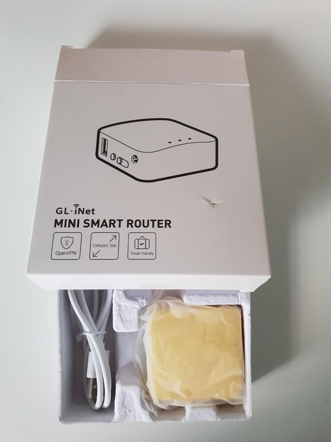 GL.iNet GL-MT300N-v2 travel router, Computers & Tech, Parts ...