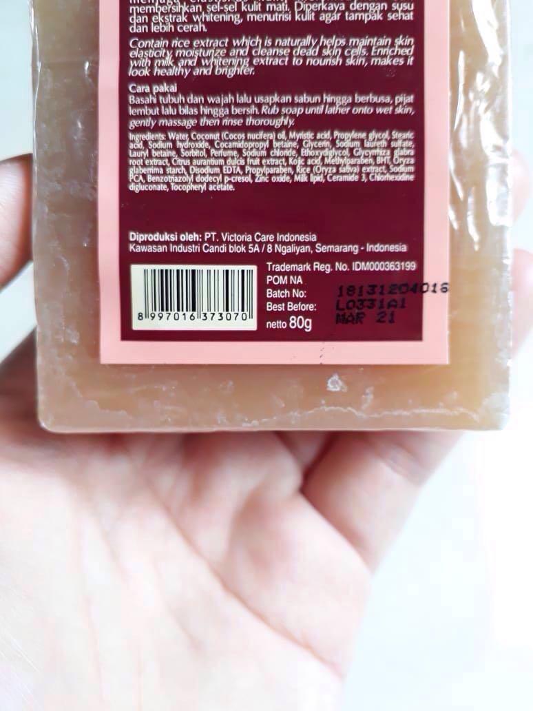 Review Herborist Sabun Susu Dan Beras Merah - Info Tentang Susu