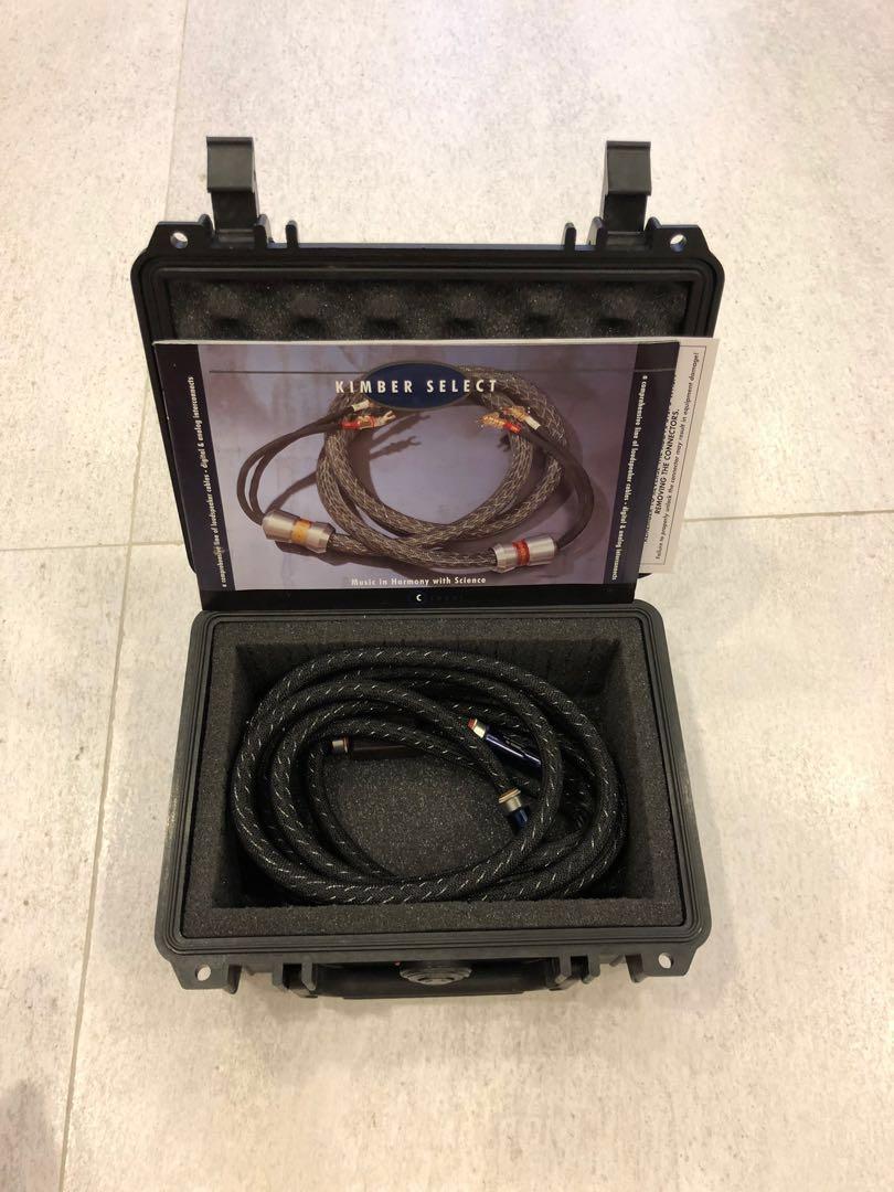 Kimber Select KS-1030 1.5m WBT Ag interconnects, Audio, Other Audio ...