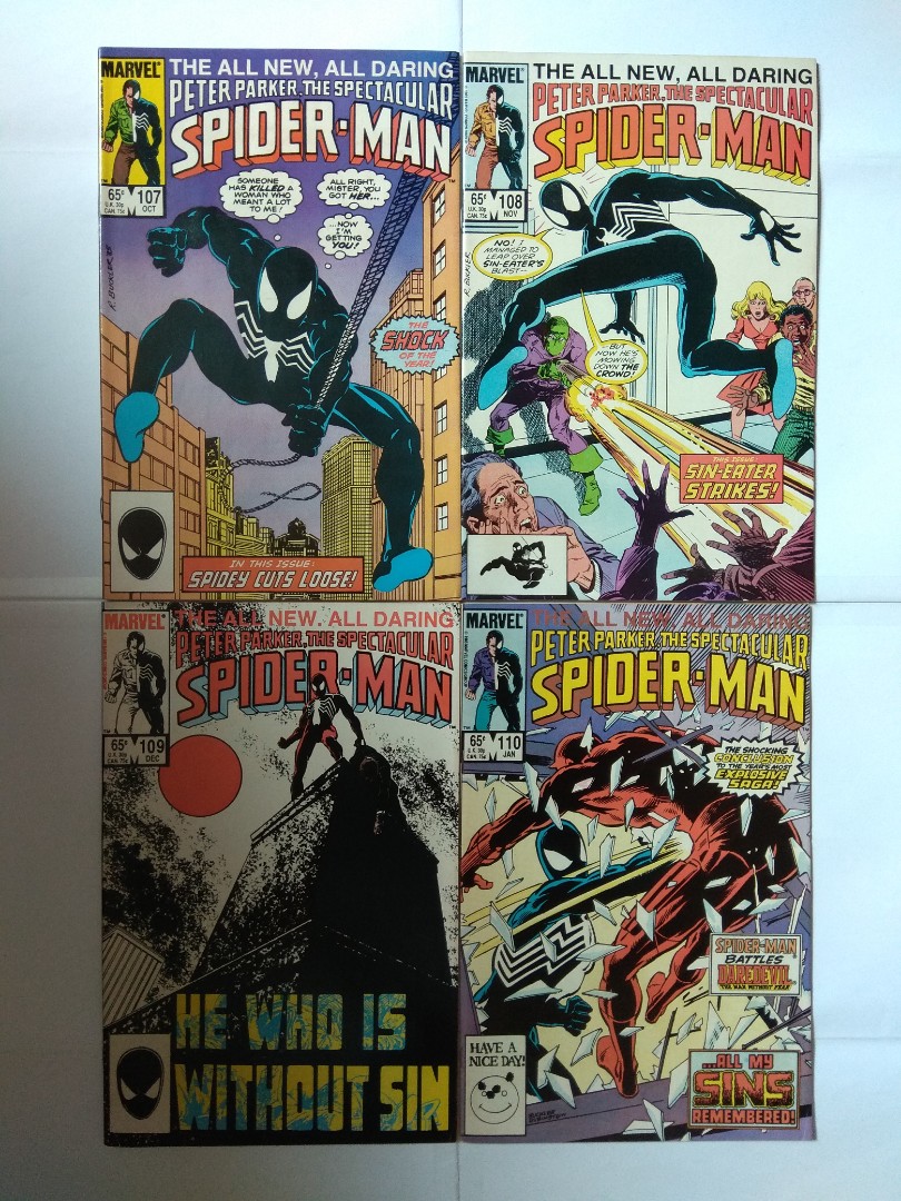 Marvel Peter Parker The Spectacular Spider-man Vol 1 Issues 107 To 110 