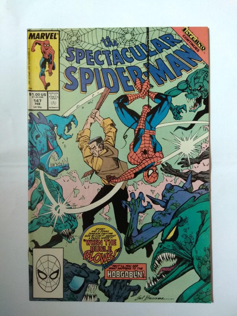 Marvel Peter Parker The Spectacular Spider-man Vol 1 Rare Issue 147 
