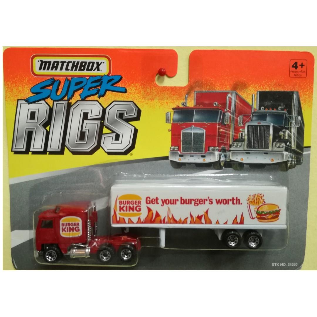 Matchbox Super Rigs Burger King - New, Hobbies & Toys, Collectibles ...