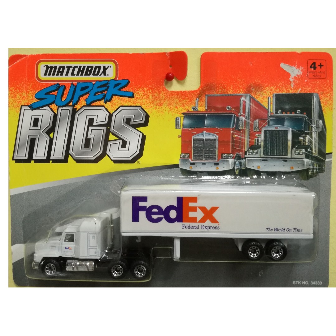 Matchbox Super Rigs FedEx - New, Hobbies & Toys, Toys & Games on Carousell