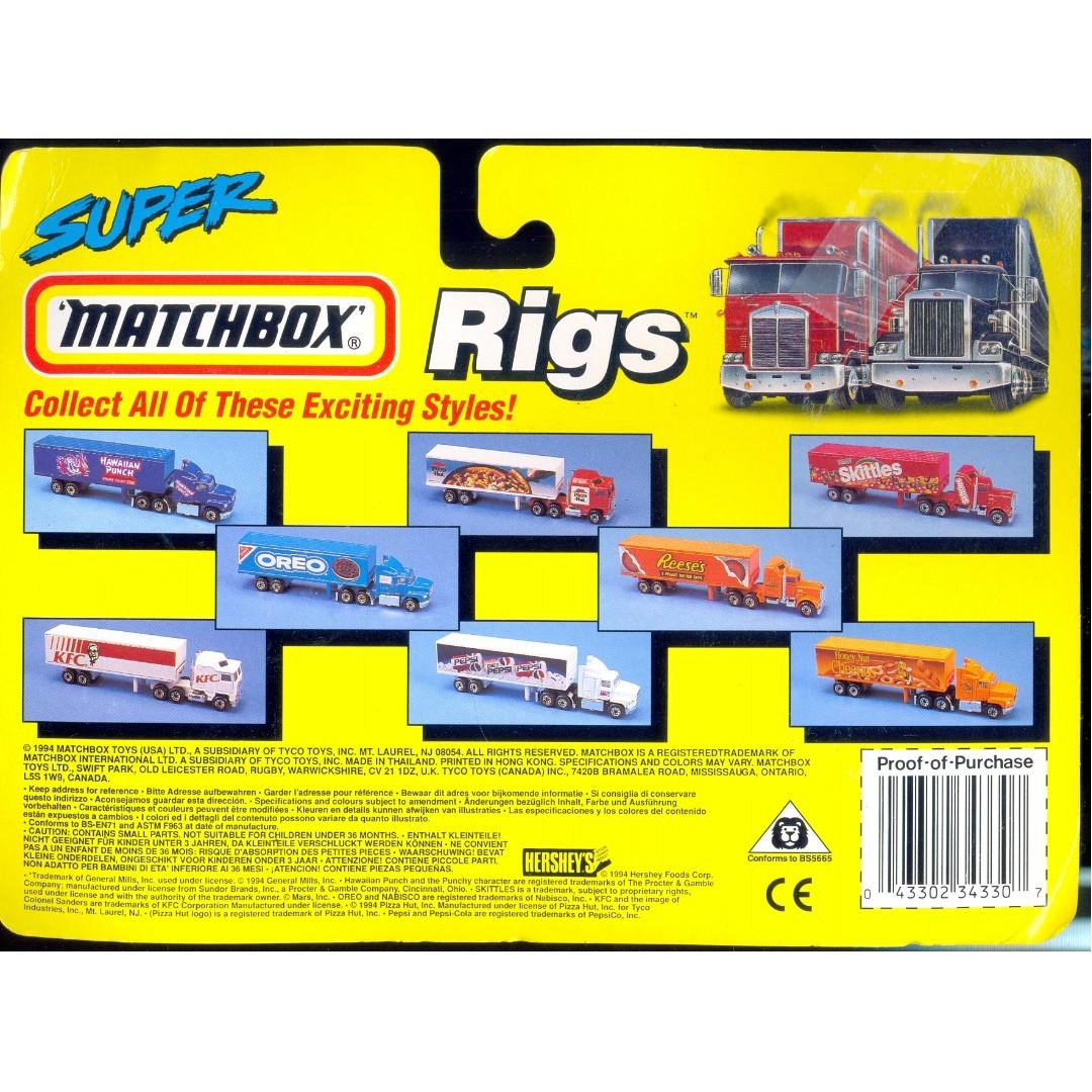 Matchbox Super Rigs Pizza Hut - New, Hobbies & Toys, Toys & Games on ...