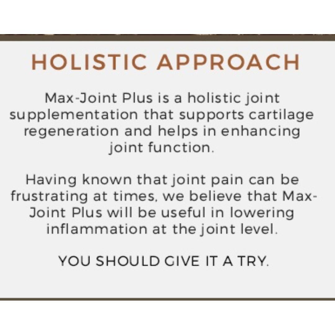 Max Joint Plus 60 Capsules, Beauty & Personal Care, Foot Care on Carousell