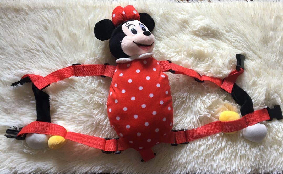 Minnie mouse safety harness, Babies & Kids, Baby Nursery & Kids ...