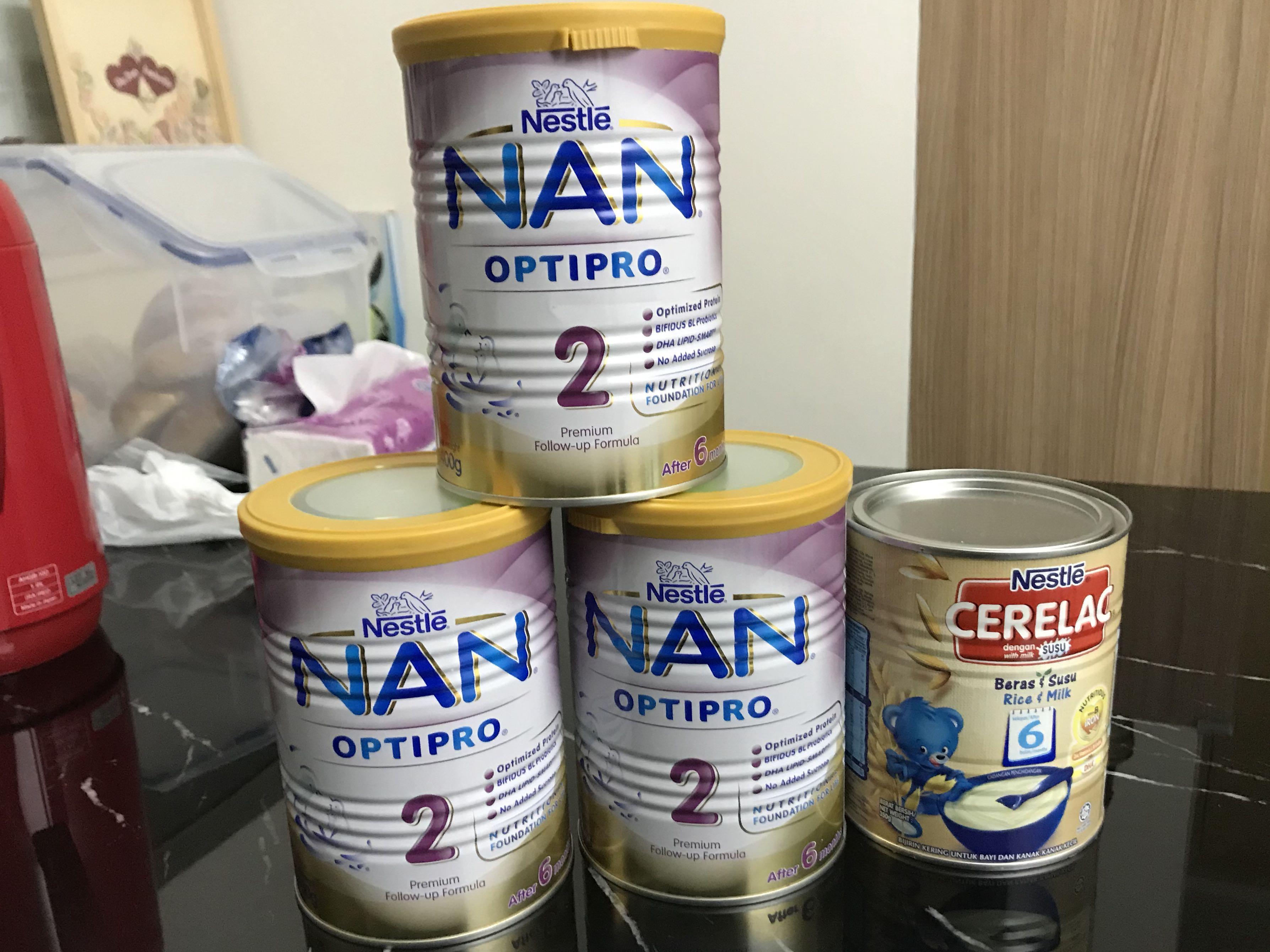 NAN Optipro 2 400g, Babies & Kids, Nursing & Feeding, Weaning & Toddler ...