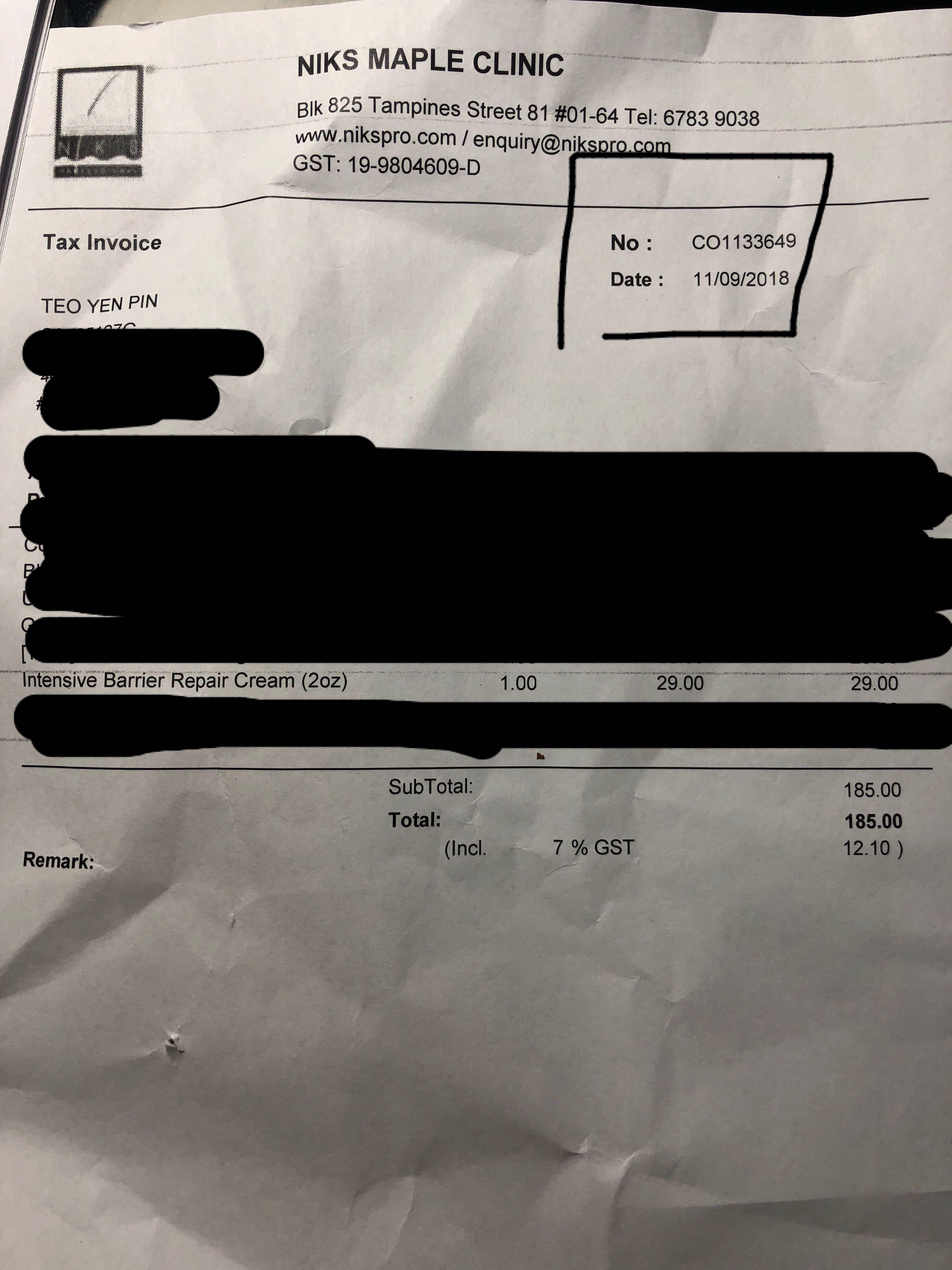 Niks Maple Clic Intensive Barrier Repair Cream, Beauty & Personal Care ...