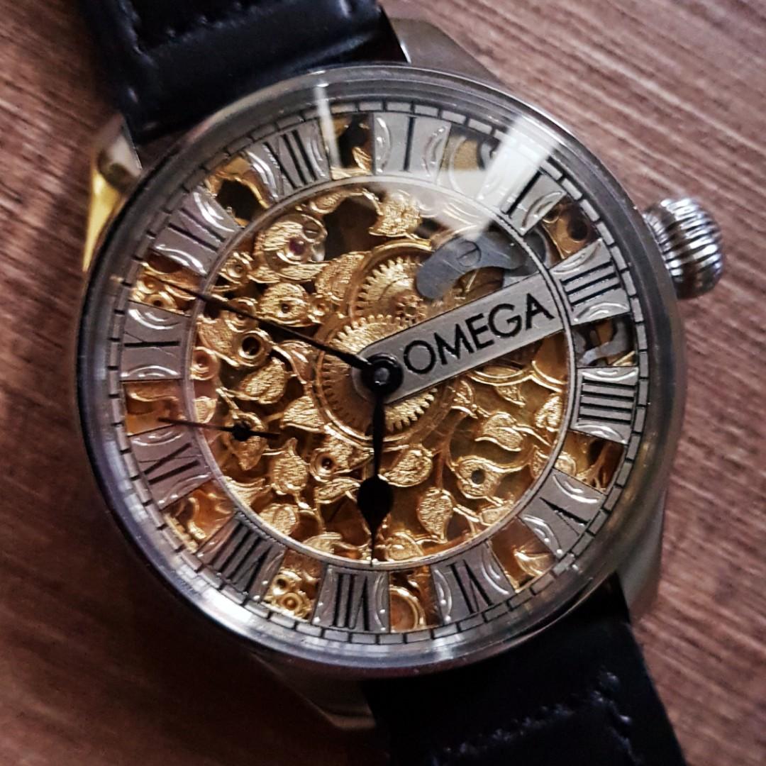 Omega Skeleton 1925s, Men's Fashion, Watches & Accessories, Jewelry on ...