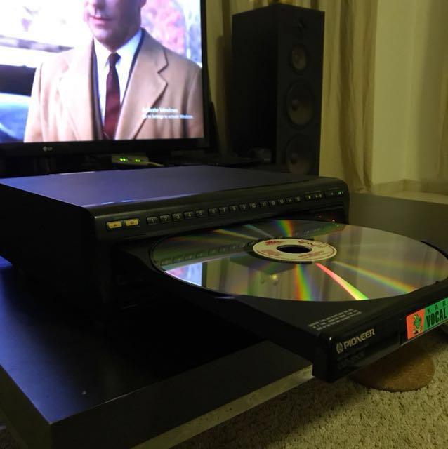Pioneer CD CDV LD Player CLD-2750K laser disk player, TV & Home ...