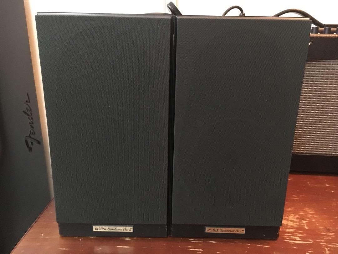 Pre-loved Ruark Swordsman Plus 2 bookshelf speakers, Audio, Other Audio ...