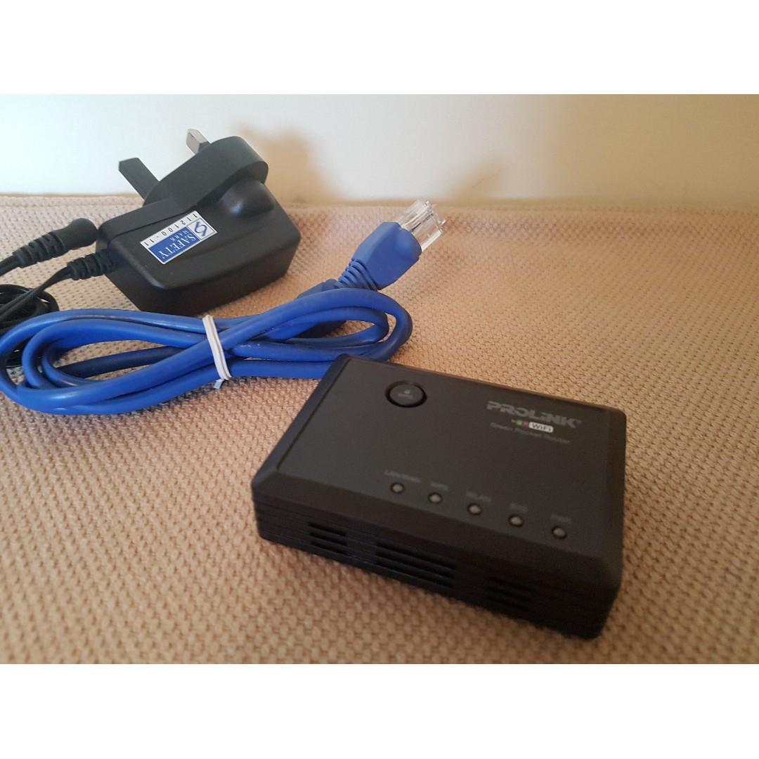 Prolink Wireless N Green Pocket Ap Router Wnr1004 Computers And Tech Parts And Accessories