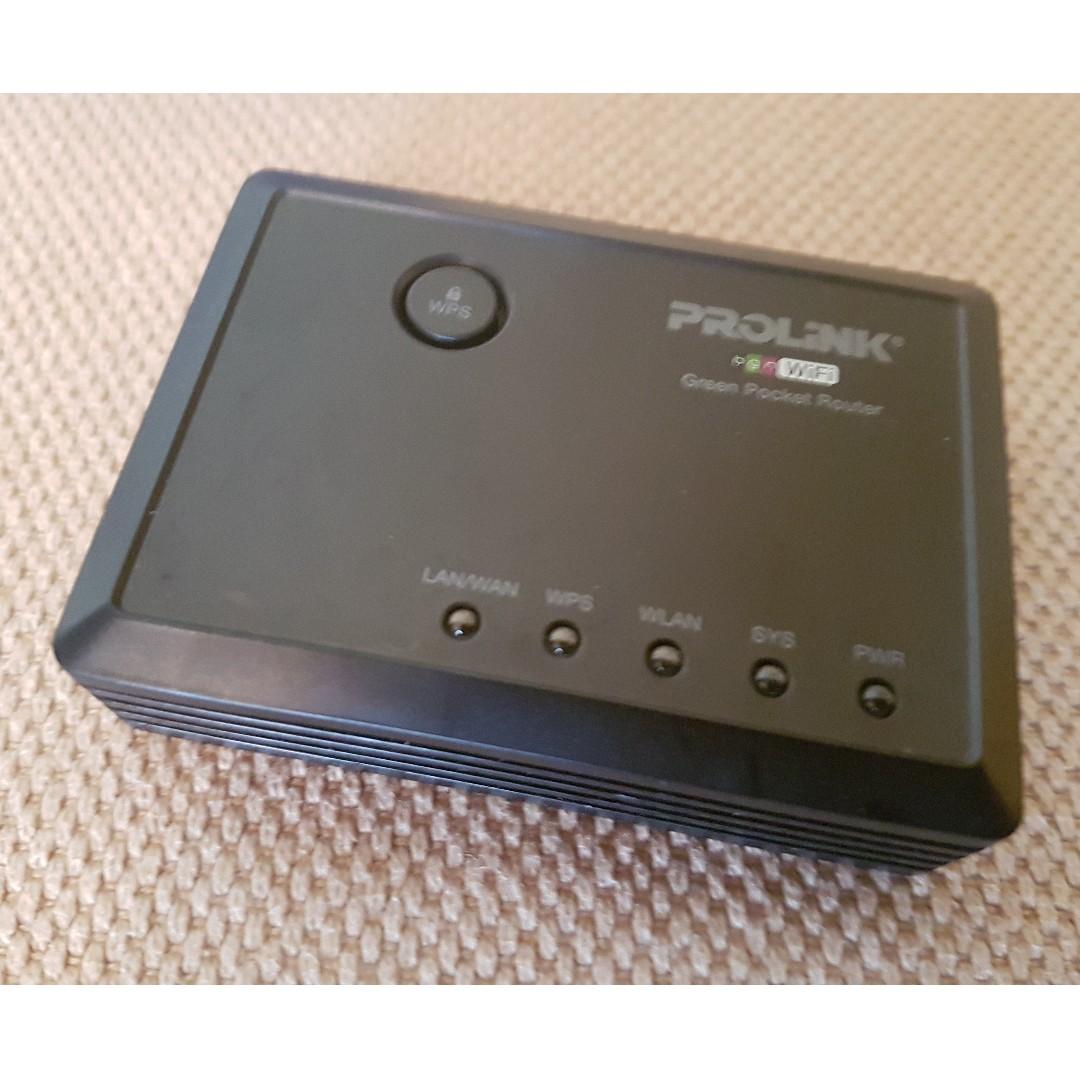Prolink Wireless N Green Pocket Ap Router Wnr1004 Computers And Tech Parts And Accessories