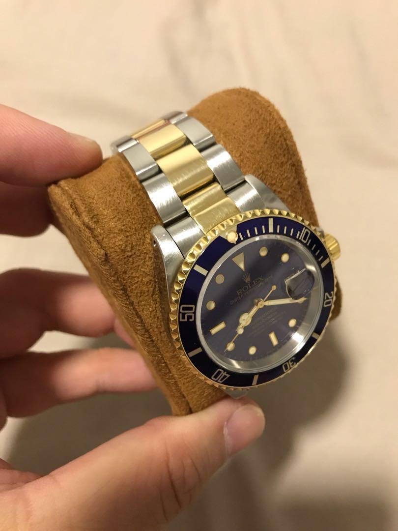 *Reserved * Rolex 16613 Ribena Submariner Full Set, Luxury, Watches on ...