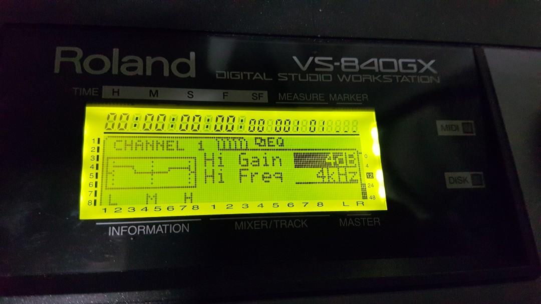 roland vs 840gx digital mixer studio workstation, Hobbies & Toys, Music ...