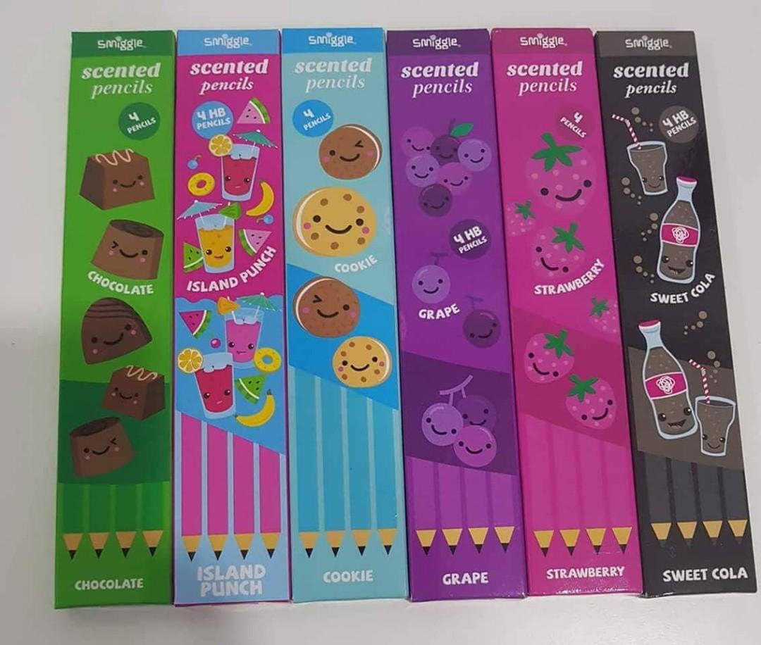 SMIGGLE SCENTED PENCILS, Hobbies & Toys, Stationary & Craft, Other ...