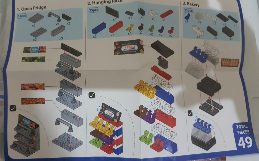 tesco lego- sedap corner, Hobbies & Toys, Toys & Games on Carousell