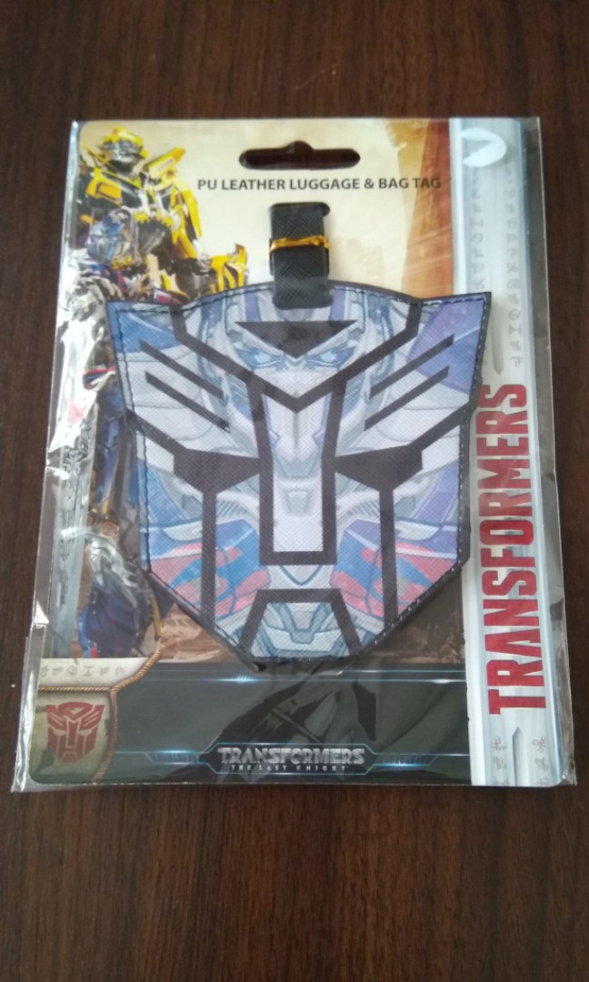 Transformers Luggage and bag Tag, Babies & Kids, Babies & Kids Fashion ...