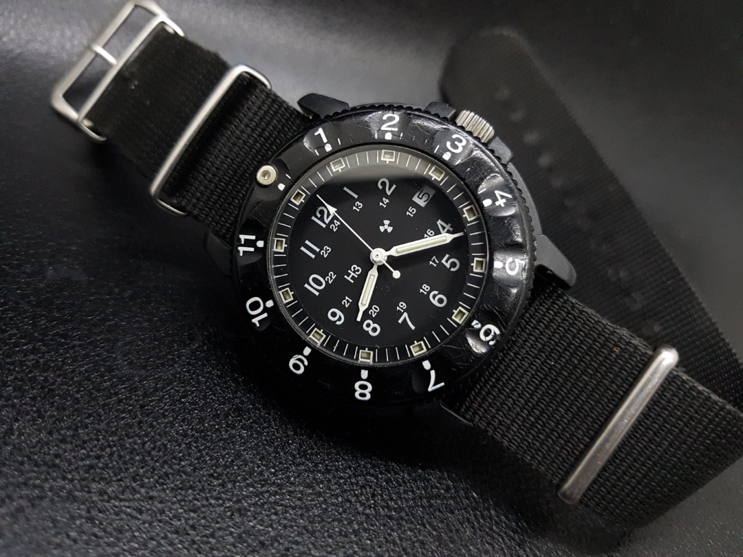 Traser P6500 US Military spec issue ref. MIL-W-46374F Navigator date ...