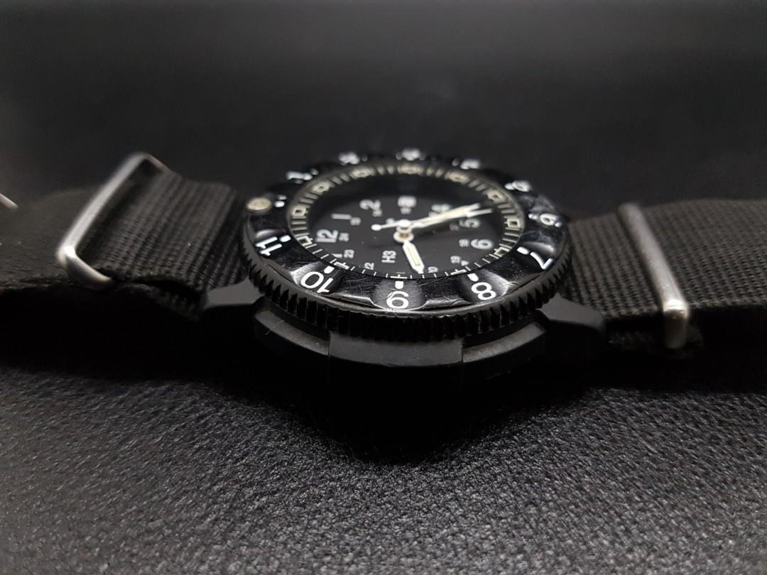 Traser P6500 US Military spec issue ref. MIL-W-46374F Navigator date ...