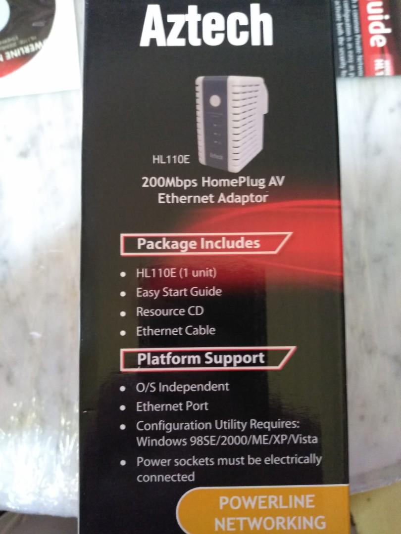Wifi Repeater -Aztech HL 110E & HL110EW- AR, Electronics, Computer ...