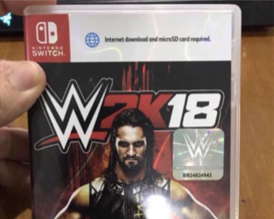 Wwe2k18 (switch), Video Gaming, Video Games, Nintendo on Carousell
