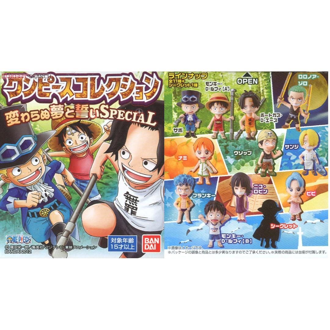 [全新 正版 ]One Piece collection 変わらぬ夢と誓いスペシャル 12個入 BOX (食玩), 興趣及遊戲, 玩具 ...