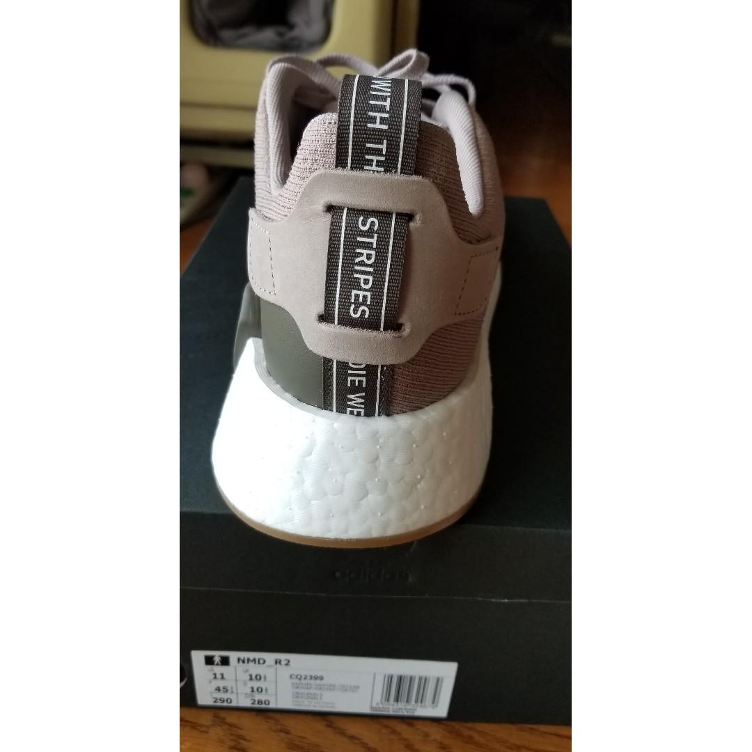 Adidas Nmd r2 Beige Vapor Grey-Tech Earth, Men's Fashion, Footwear ...