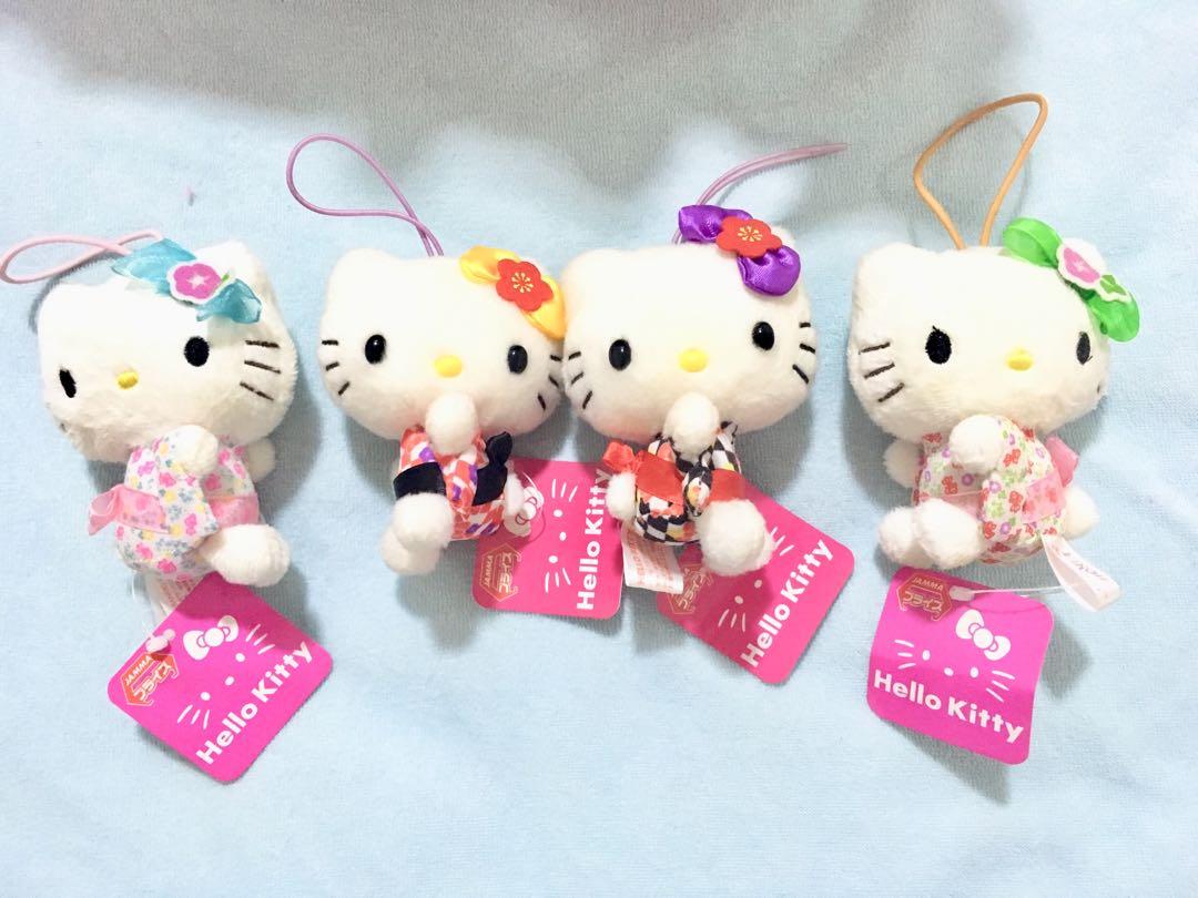 Hello Kitty Dolls (4 in a set), Hobbies & Toys, Toys & Games on Carousell