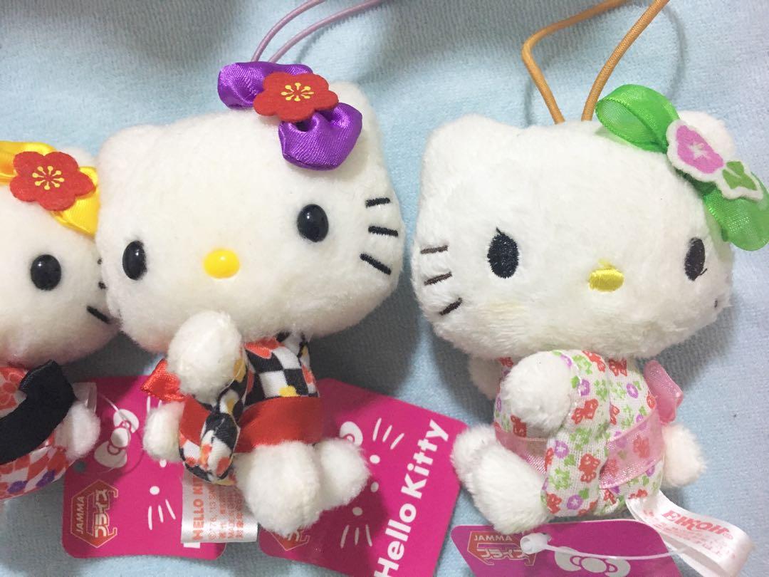 Hello Kitty Dolls (4 in a set), Hobbies & Toys, Toys & Games on Carousell