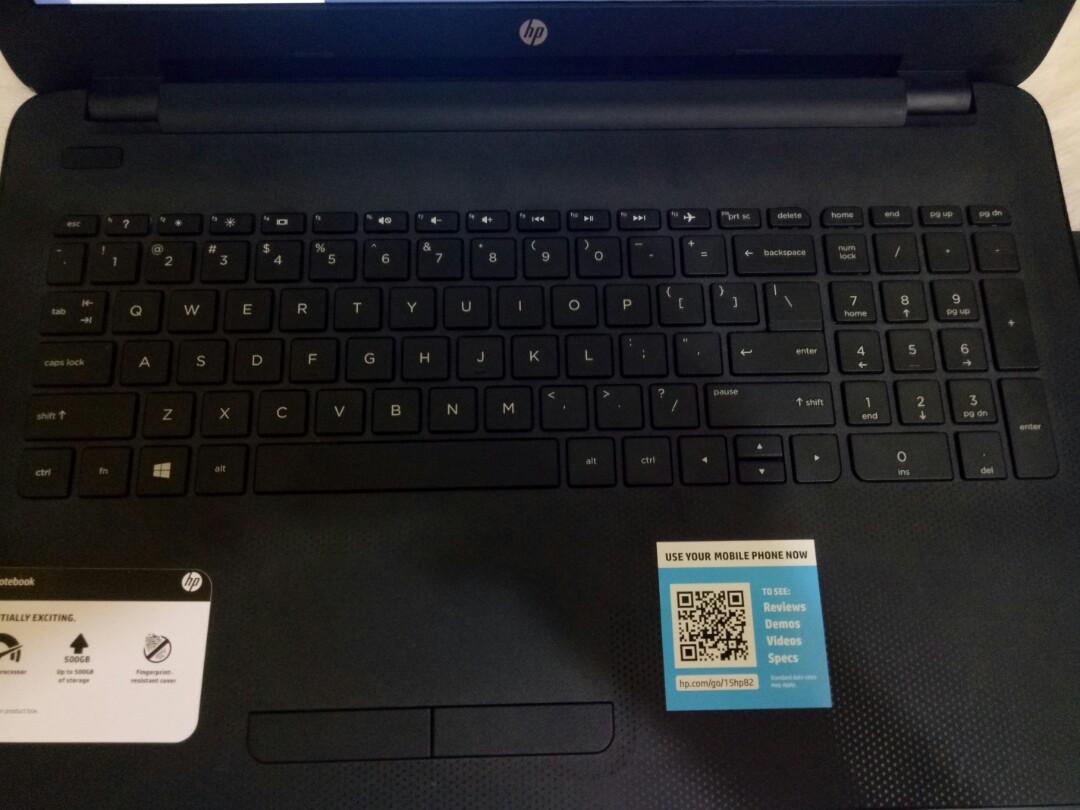 Hp Notebook Amd Quad Core A6 5200 4gb Ram 500gb Hdd Computers And Tech