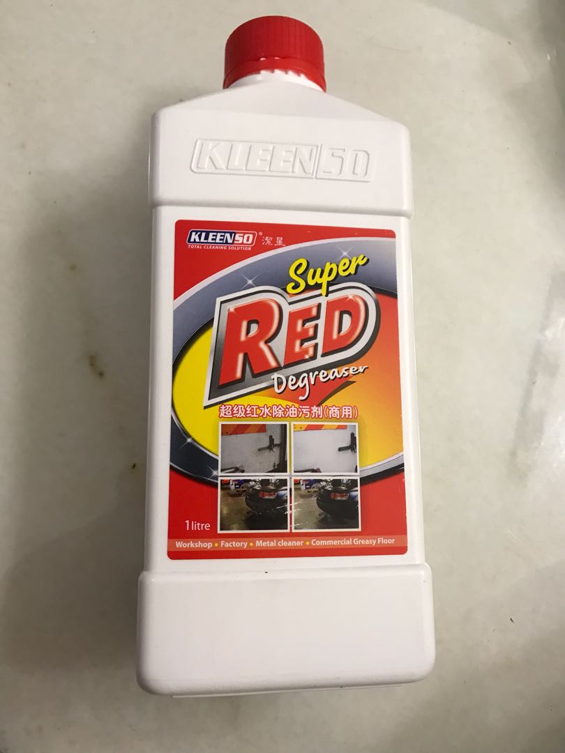 Kleenso Super Red Commercial Degreaser, Motorcycles, Motorcycle ...