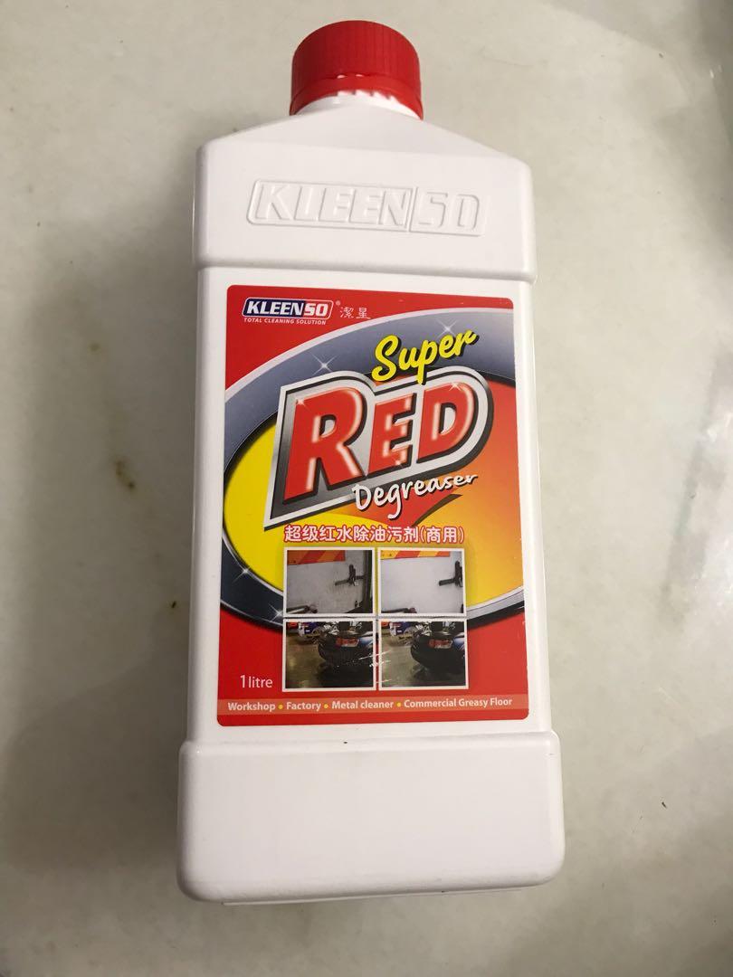 Kleenso Super Red Commercial Degreaser, Motorcycles, Motorcycle ...