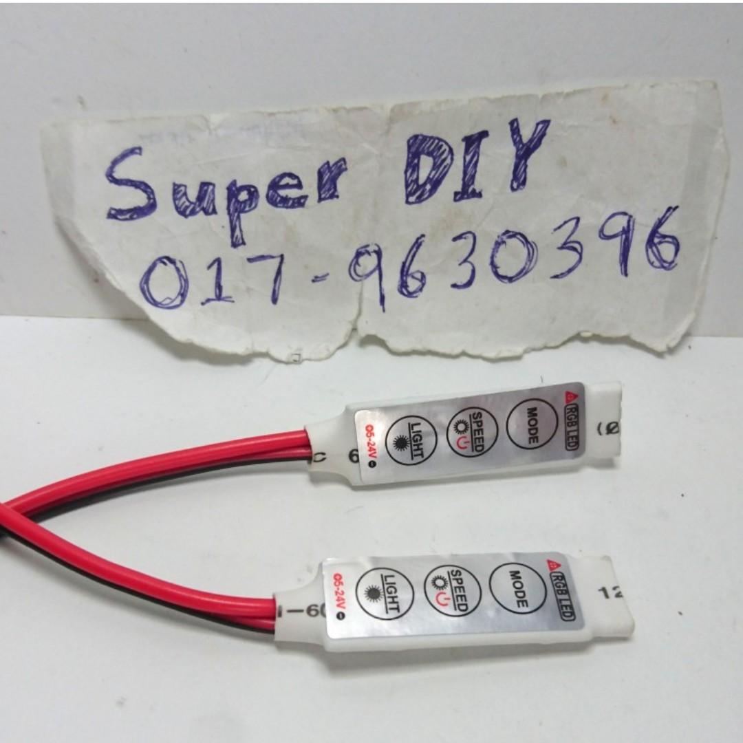 LED PWM mini light dimmer controller 12V 24V 145W, Furniture & Home ...