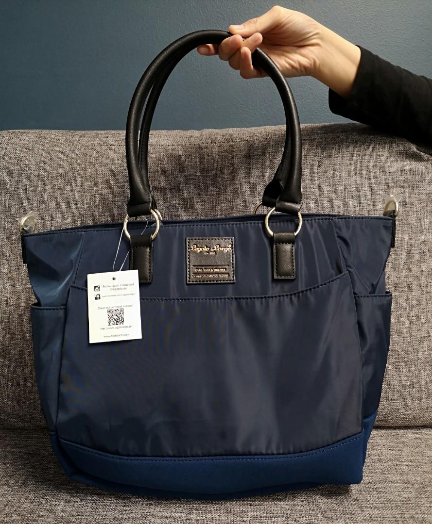Legato Largo 10 Pocket 2 Way Tote Bag, Women's Fashion, Bags & Wallets ...
