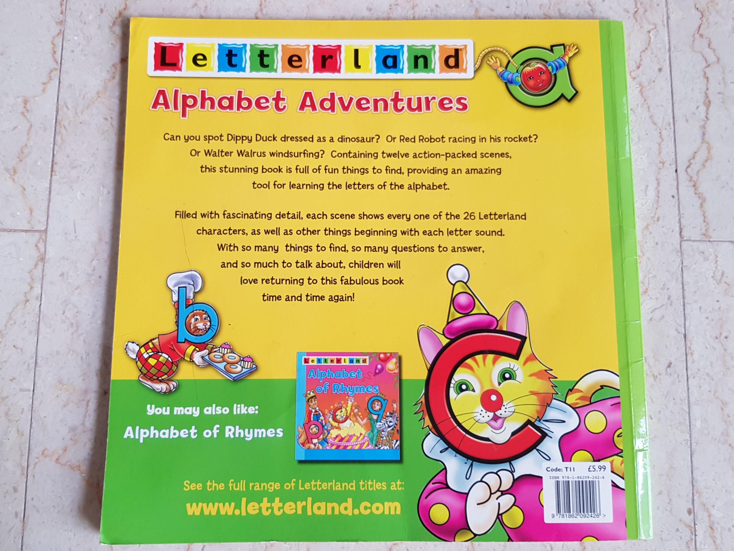 Letterland Alphabet Adventure, Hobbies & Toys, Books & Magazines ...