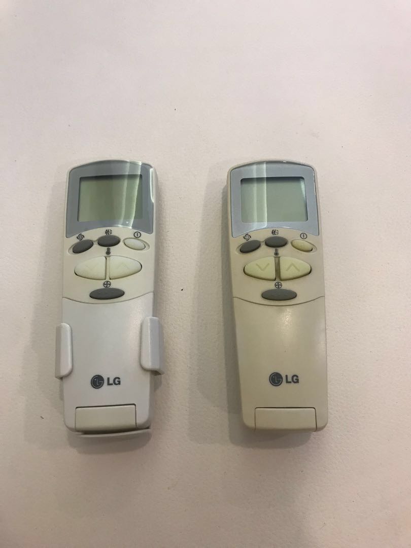 LG Aircon Remote, Home Appliances, Cooling & Air Care on Carousell