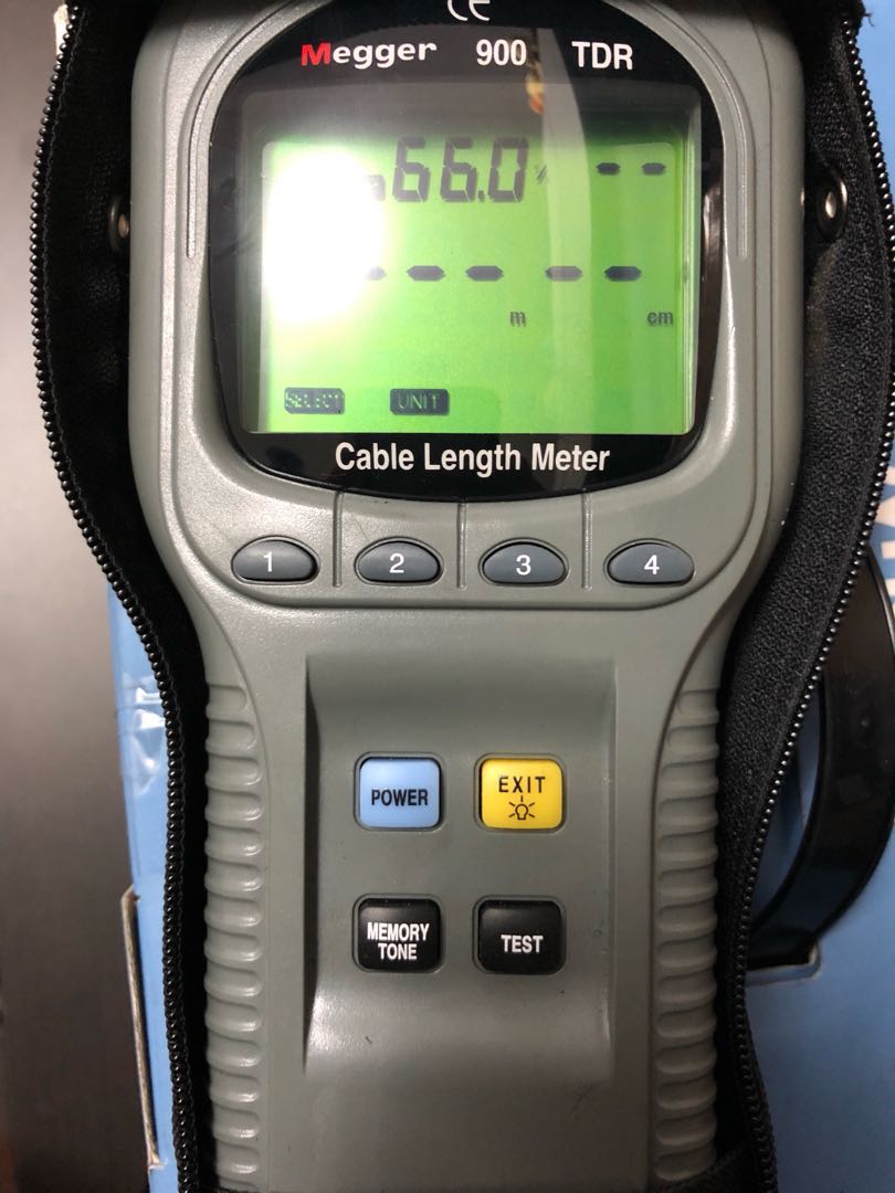 Megger TDR900 cable length meter, Computers & Tech, Parts & Accessories ...