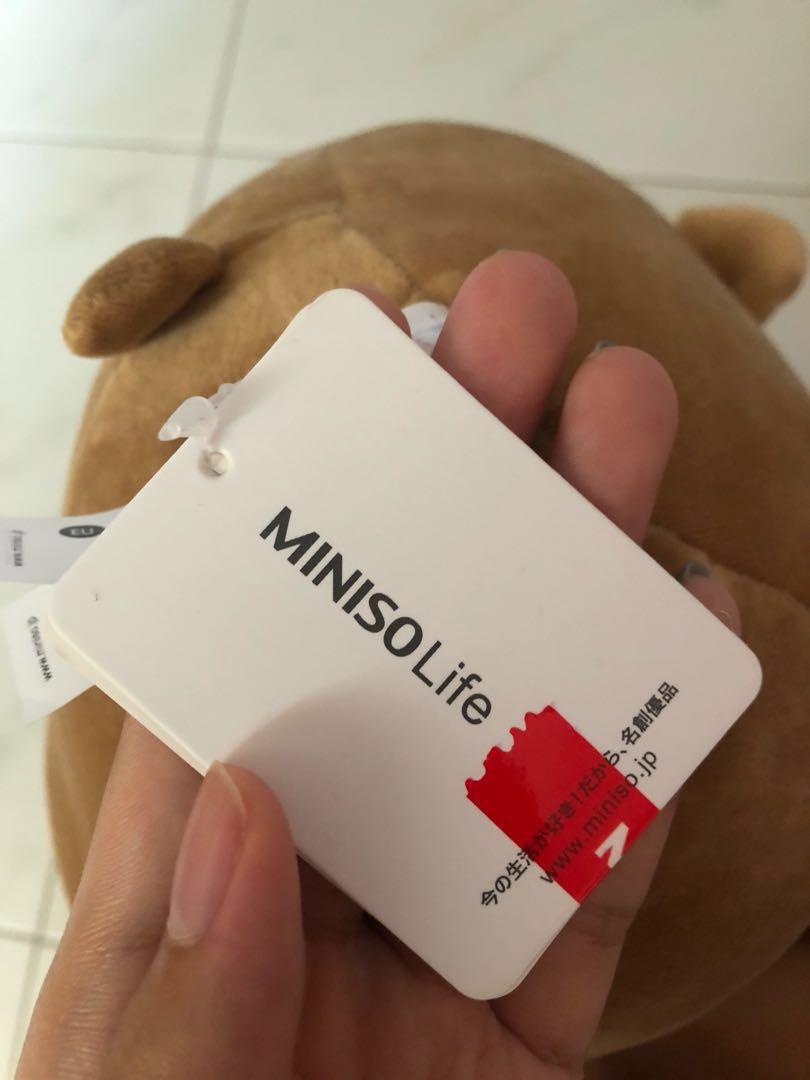 Miniso Brown Reindeer Soft Toy, Hobbies & Toys, Toys & Games on Carousell