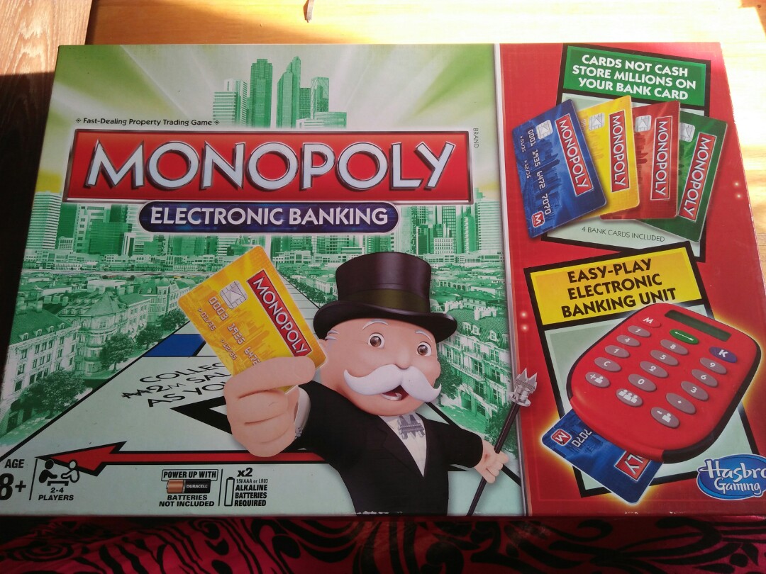 Monopoly Electronic Banking, Toys & Games, Board Games & Cards on Carousell