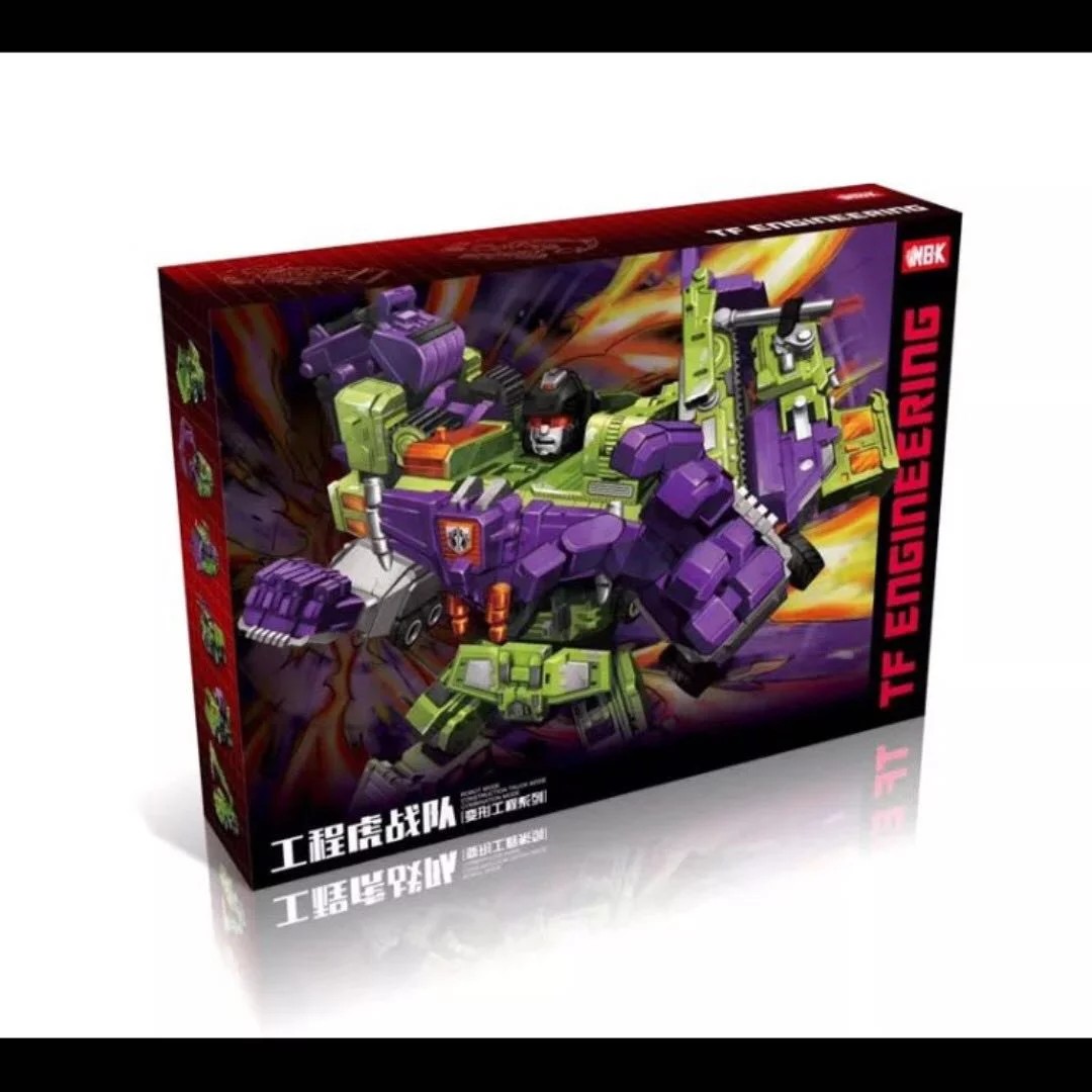 NBK Devastator TF Engineering Full Set of 6 (Ready Stock) last set ...