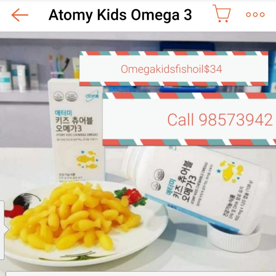 Omega fish oil chewable, Babies & Kids, Nursing & Feeding ...