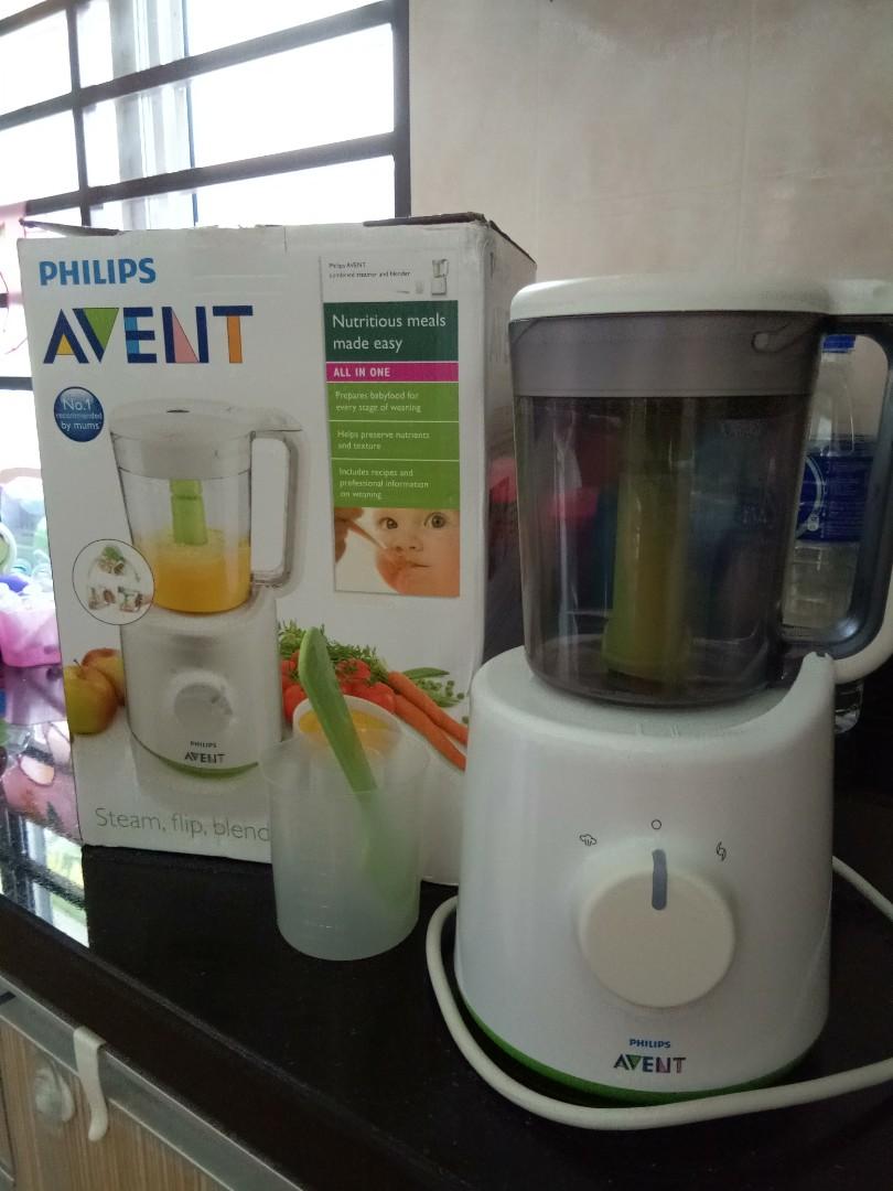Philips Avent 2 in 1 Food Steamer and Processor, Babies & Kids, Nursing ...
