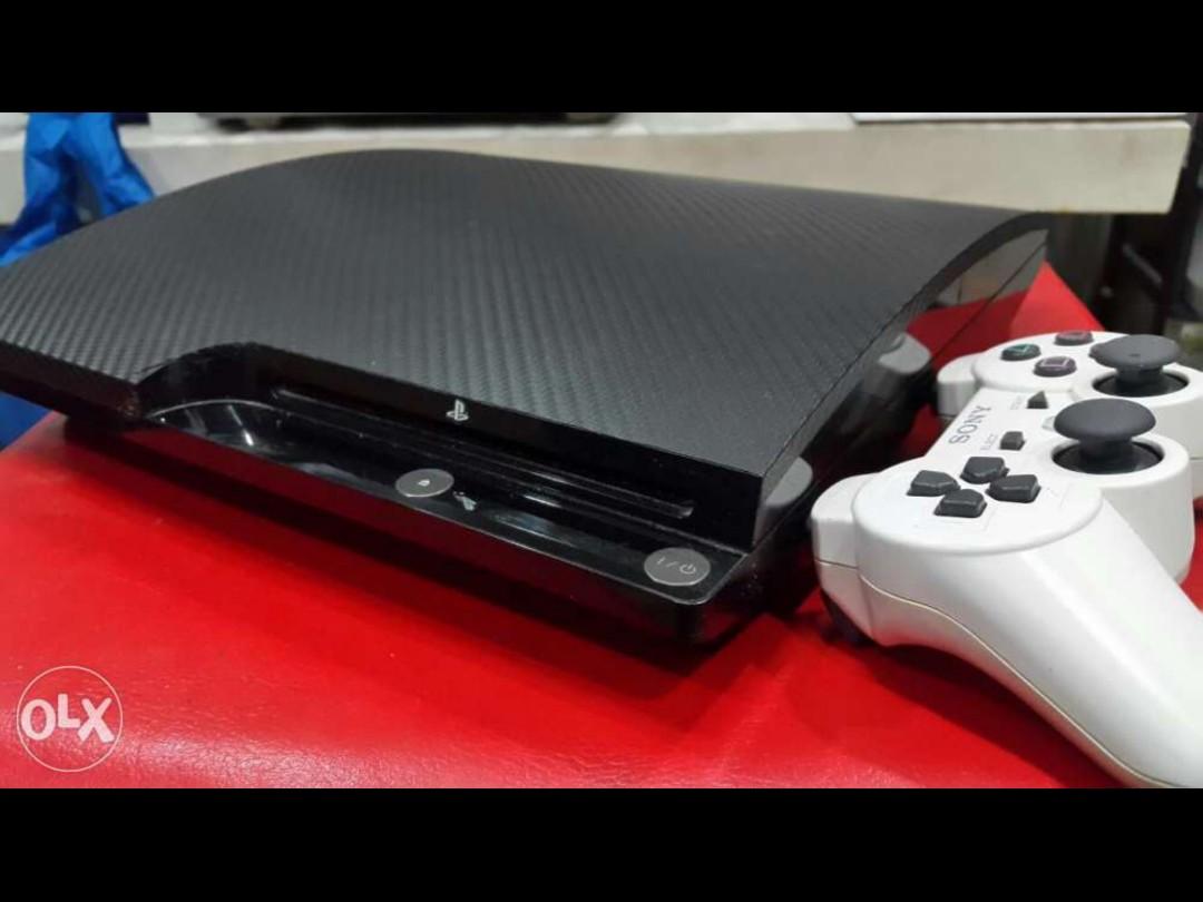 Ps3 500gb jailbreak with 2 controllers, Video Gaming, Video Game ...