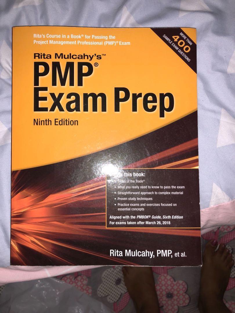Rita Mulcahy PMP exam preparation latest (9th Edition), Hobbies & Toys ...