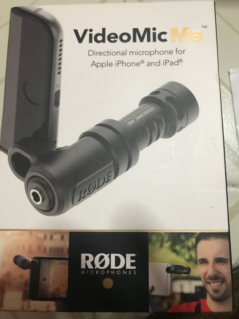 Rode video mic me, Audio, Microphones on Carousell