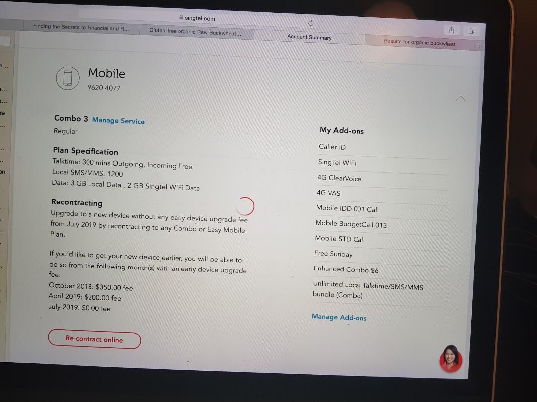 Singtel postpaid handphone line for takeover, Mobile Phones & Gadgets ...