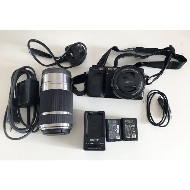Sony Nex 6 double zoom lens kit, Photography, Lens & Kits on Carousell
